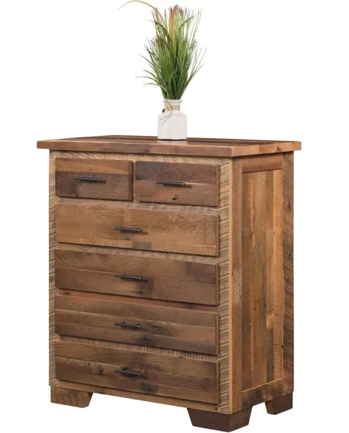 Chevron 6-Drawer Chest - Yoder's Home Furnishings